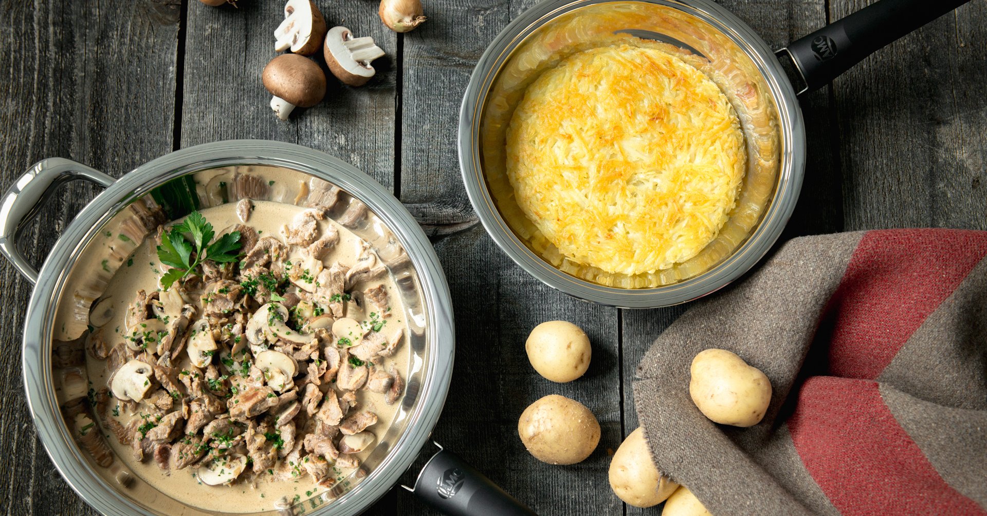 AMC pans, grill pans, roasting pans & brunch pans - AMC