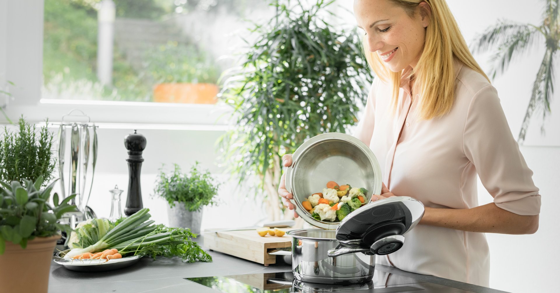 AMC pots, stainless steel pots & wok - AMC